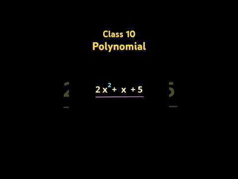 What is a Polynomial? | Easy Explanation for Class 9 & 10 Maths | Algebra Basics