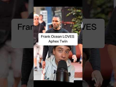 Full video on TikTok. #frankocean #aphextwin #indie