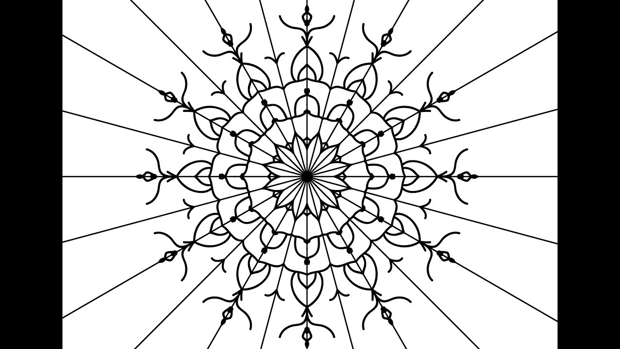 How to draw a Lace Pattern in Adobe Illustrator Cc Tutorial