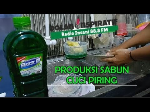 PEMBUATAN SABUN CUCI PIRING DI PURBALINGGA