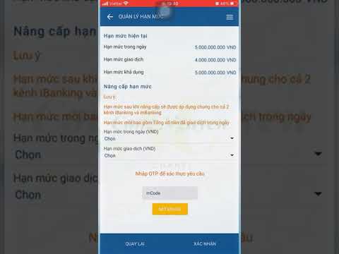 Cách tăng hạn mức giao dịch Sacombank P.#10 | Cách tăng hạn mức giao dịch Online | #cong_nguyen_73