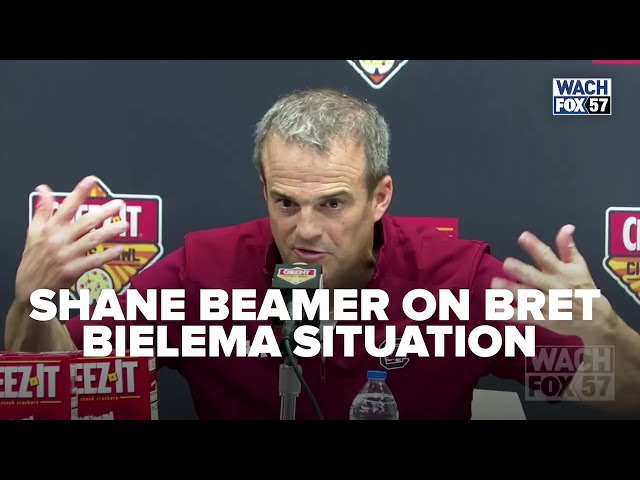 WATCH: Massive fight erupts between Shane Beamer & Bret Bielema after ...