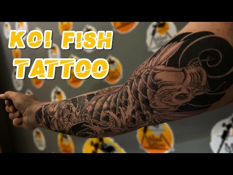Full Hand japanese tattoo | Koi Fish Tattoo