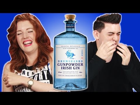 Irish People Try Gunpowder Irish Gin For The First Time