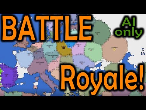 AI Only Battle Europe! (Age of Conflicts: World War Simulator)