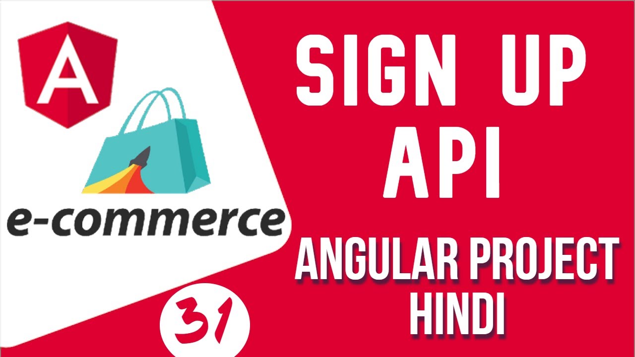 Angular project in Hindi #31 Sign Up API in angular | Angular E-commerce Project