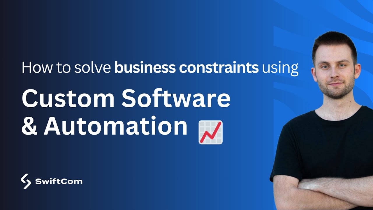 How to Solve Business Bottlenecks & Unlock Growth using Custom Software  📈