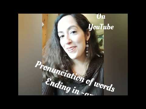 English Pronunciation: How to Pronounce Words Ending in "ary"