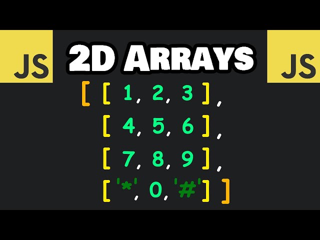 Mastering 2D Arrays in JavaScript: A Quick Guide | Galaxy.ai