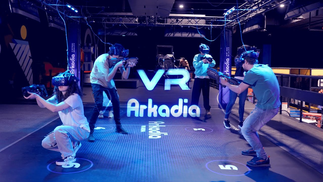 Arkadia 6-Player VR Arena - The VR Effect