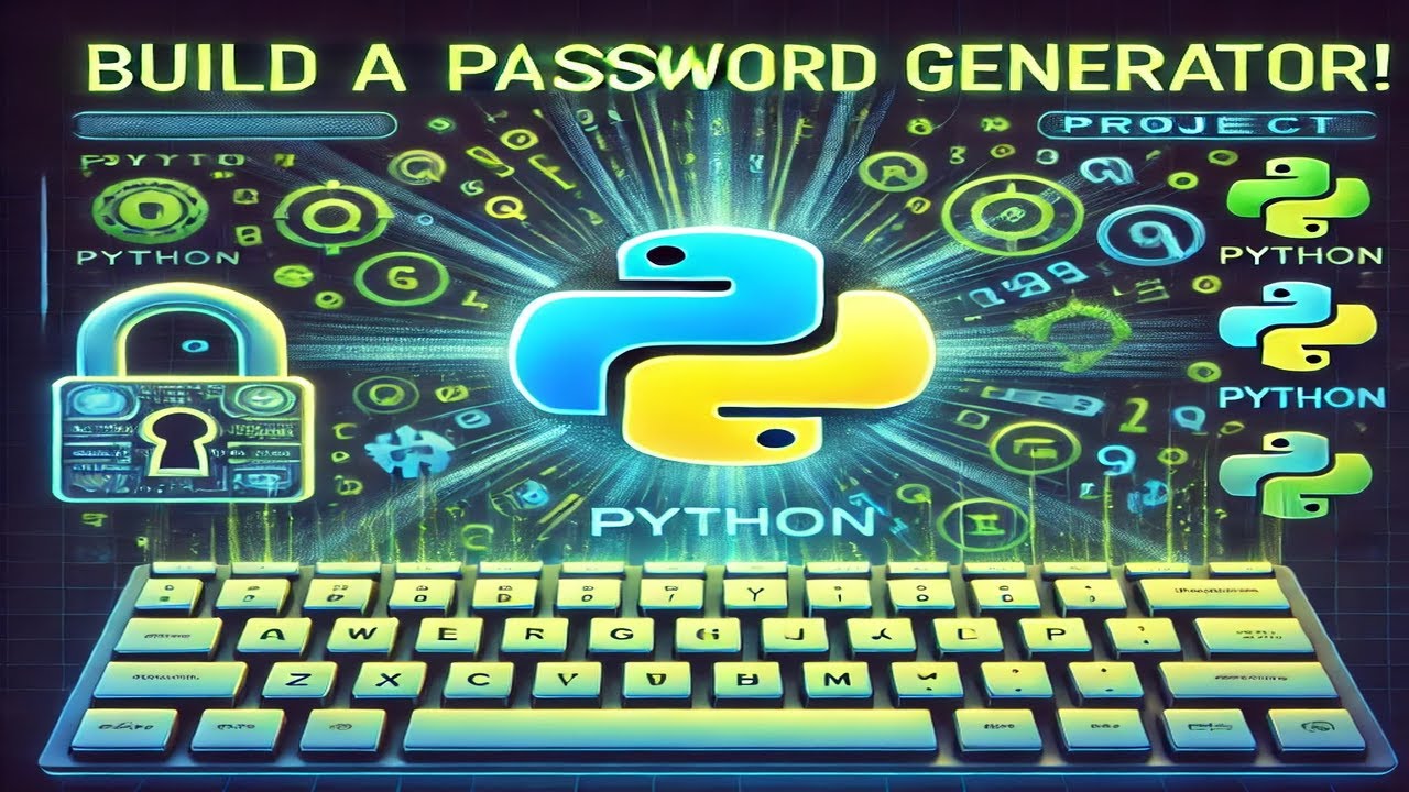 Build a Secure Password Generator in Python | Step-by-Step Tutorial for Beginners