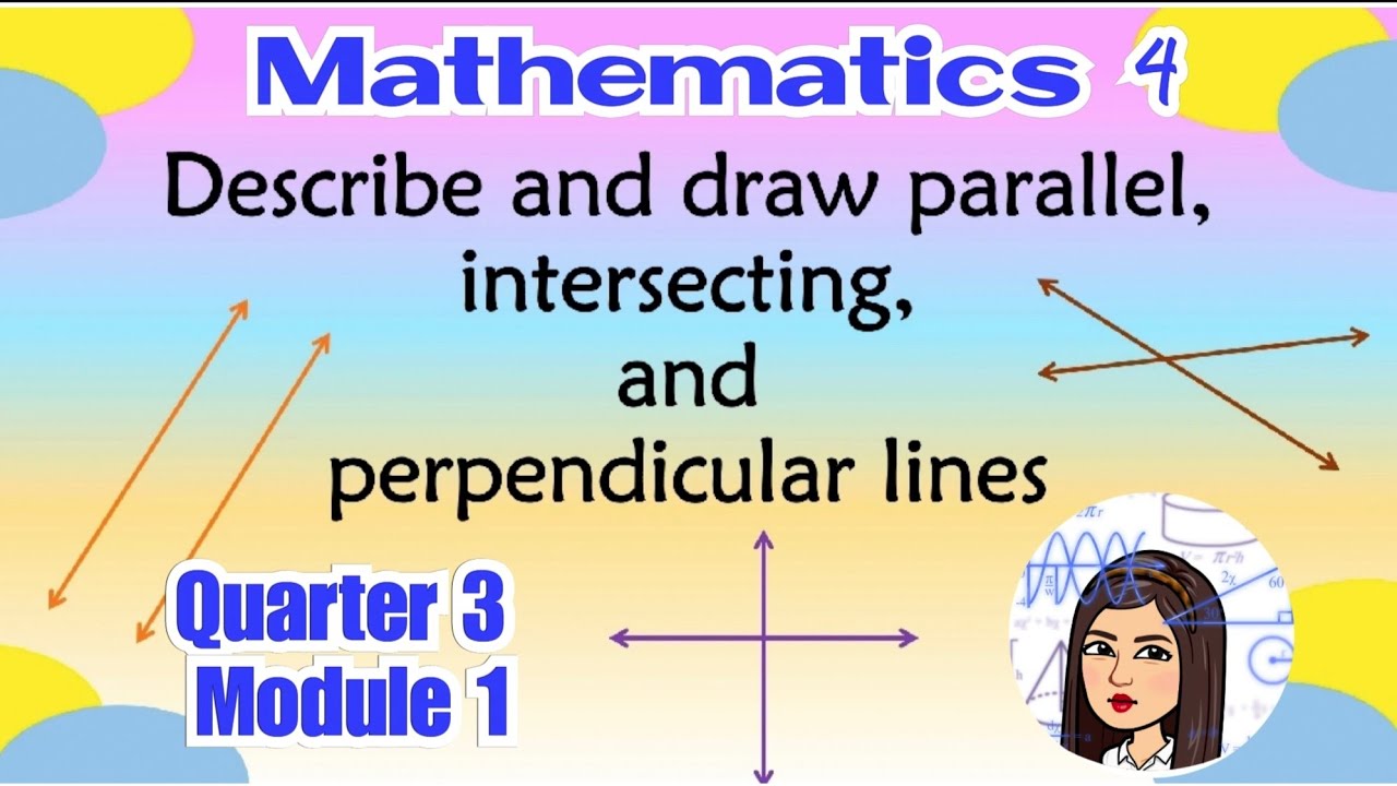 MATH 4 - Describing Parallel, Intersecting and Perpendicular Lines