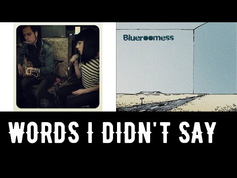 Blueroomess- Words I didn't say - (Official Video With Lyrics)
