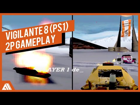 Vigilante 8 PS1 2-Player Gameplay (PlayStation)