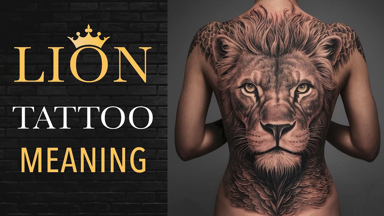 What Does Lion Tattoo Really Mean ? 🦁