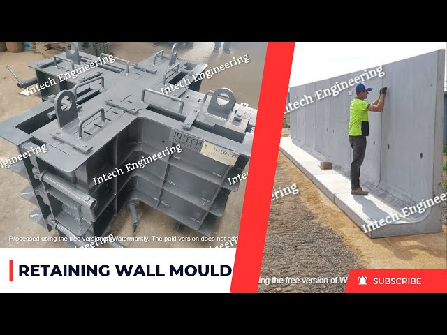 Retaining Wall Mould Manufacturer from Ahmedabad