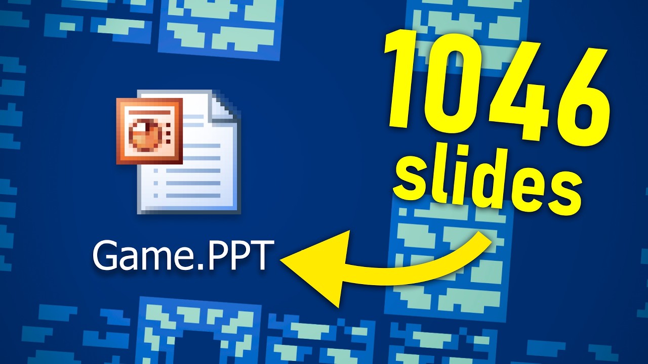 Making the most complicated PowerPoint game!