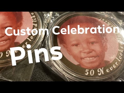 How to make Acrylic Pins/Buttons with Cricut software for a party or memorial |BeastMom DIY How to