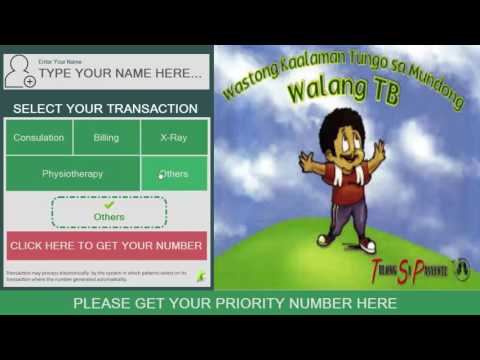 Automated Queuing System City Health Clinic Demo Updated Version