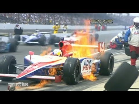 IndyCar's Scariest Pit Fires