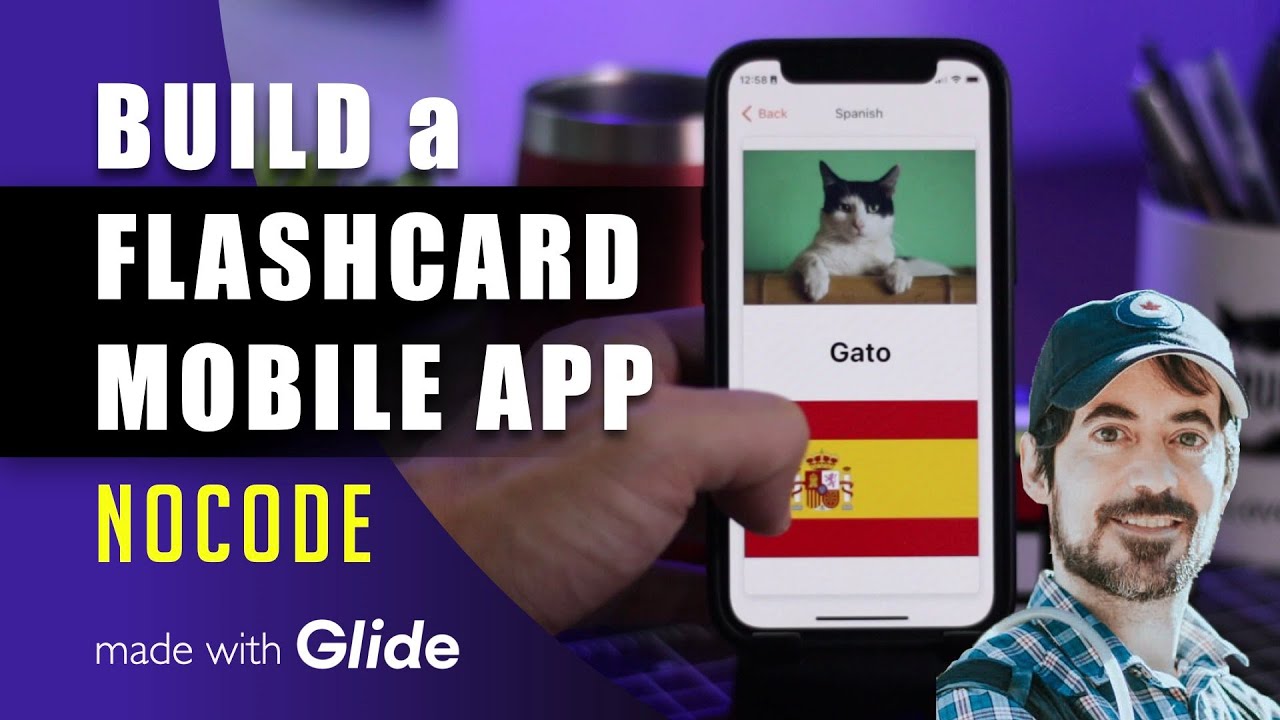 Build a Flashcard App (without coding) | FULL TUTORIAL