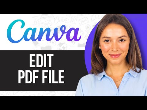 How to Edit PDF File in Canva 2024