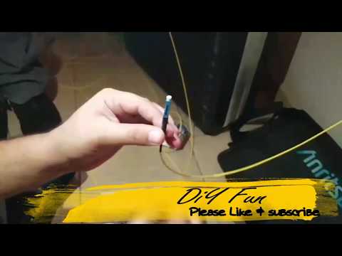 Fiber optic cable LC/UPC AFL fast connector for FTTX