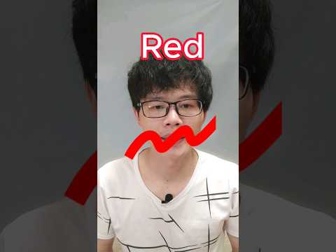 how to say "Red" in Chinese #学习中文 #learnchinese #learningchinese #chinesevocabulary #mandarin