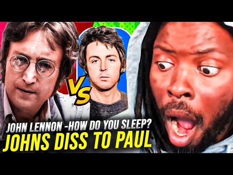 WOW! First Time Hearing John Lennon - How Do You Sleep? | Paul McCartney Diss REACTION