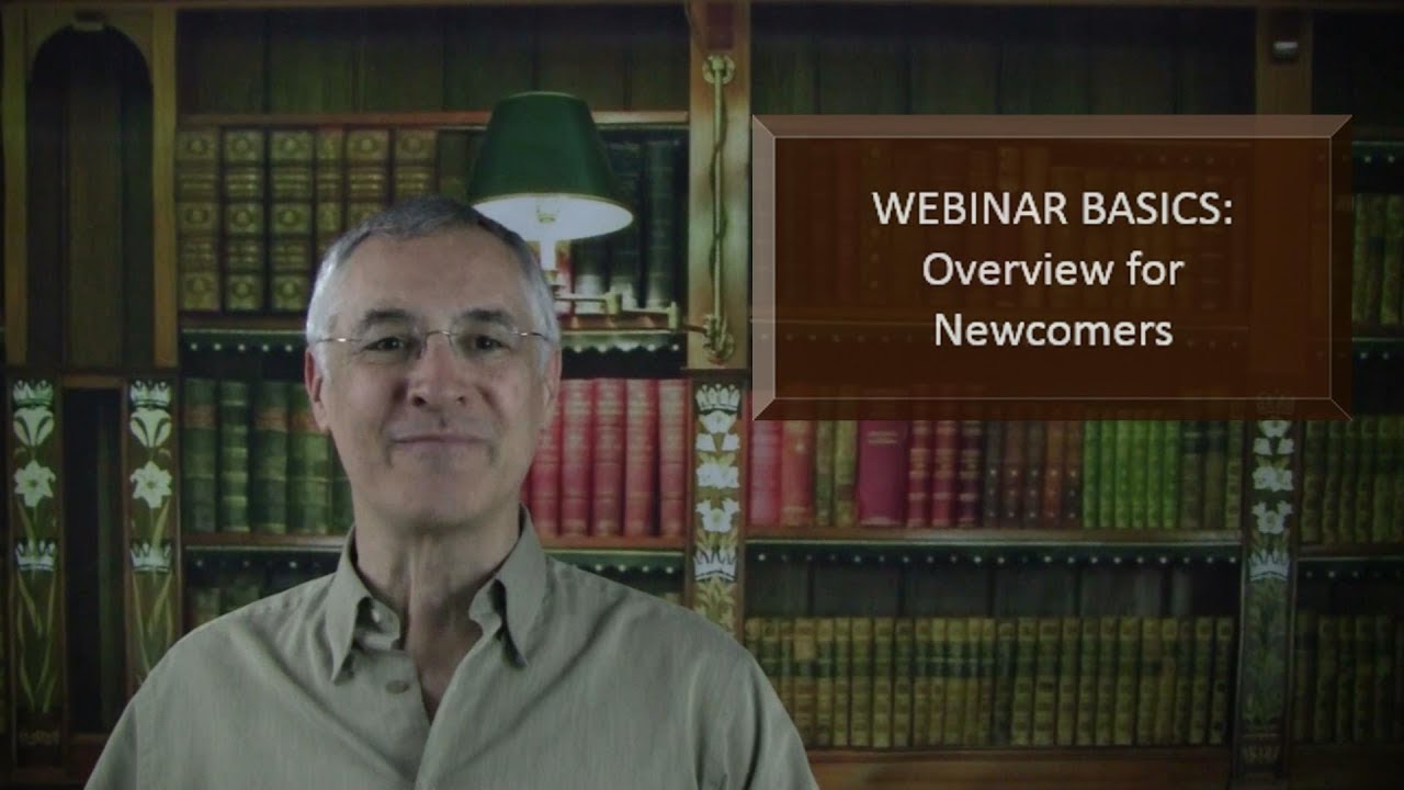 Webinar Basics - Overview