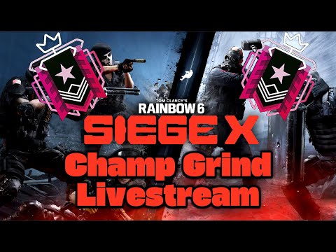 Getting Champ in Siege X! Rainbow Six Siege X Livestream / R6 Live / Siege X Ranked !tiktok