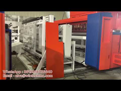 2450mm Fully Automatic 5 Layer PE Stretch Film /Cling Film / Silage Film Making Machine