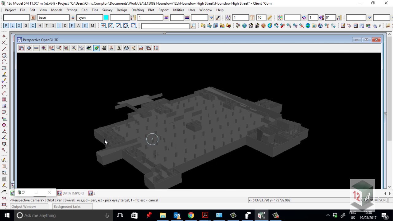 Autodesk Revit to 12d Model