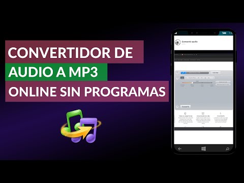 Convertidor de Audio a MP3 Online Sin Programas - Convertir WAV WMA M4A a MP3