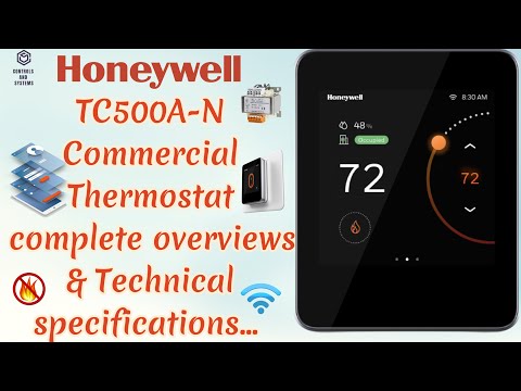 Honeywell TC500A-N Commercial Thermostat | Full Overview & Technical Specs