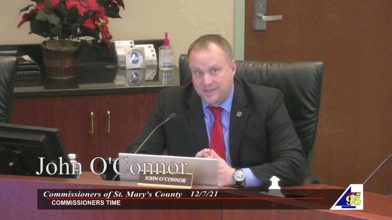 Commissioners Time 12/7/21 - O'Connor
