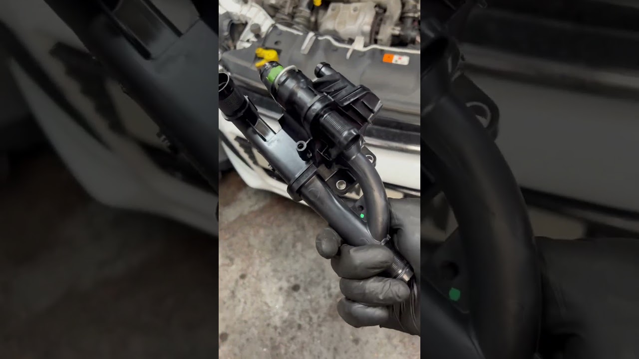 Ford thermostat, housing, replace