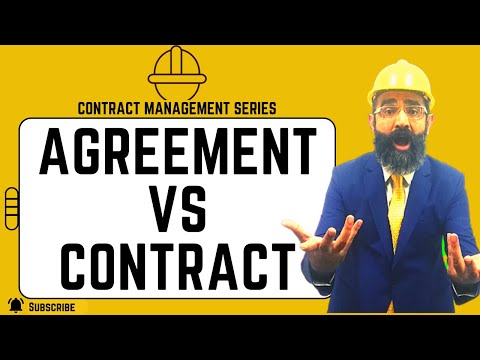 Agreement VS Contract | What is Agreement? | Difference Between Agreement and Contract