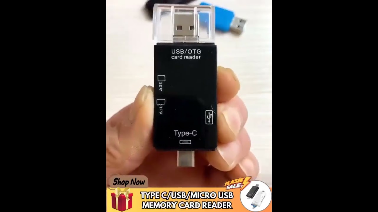 6-in-1 Smart Media Card Reader