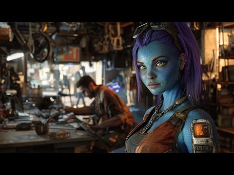Human Male Mechanic And Alien Engineer Are Forced To Share Quarters And Work Together | Sci-Fi