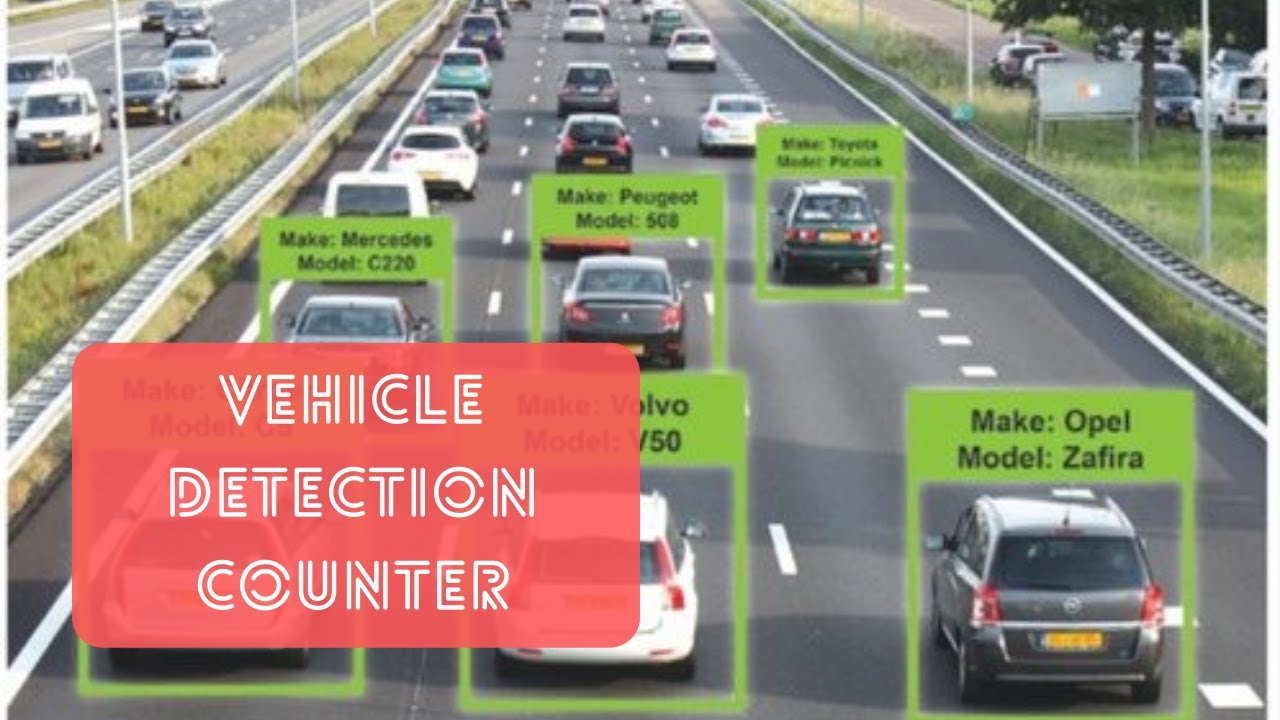 How To Create Most Acurate Vehicle Detection And Counting using OpenCV | Python | Techno Kidzo