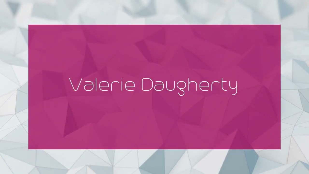 Valerie Daugherty - appearance