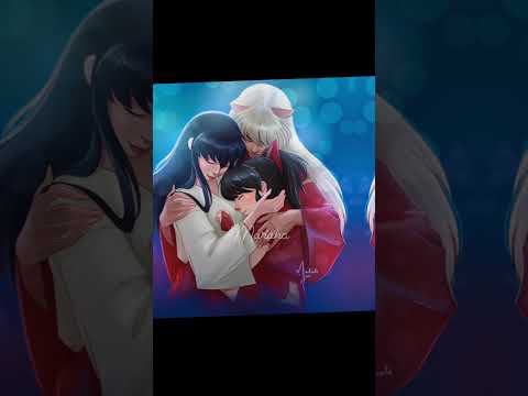 Kagome and Inuyasha and moroha edit///#yashahime #inuyasha Rockababy❤️