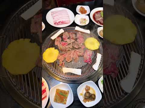 Late night food in Little Tokyo LA β DTLA - Manna Korean BBQ - AYCE