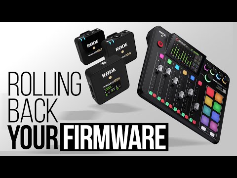 How to Revert to Production Firmware on the RØDECaster Pro II