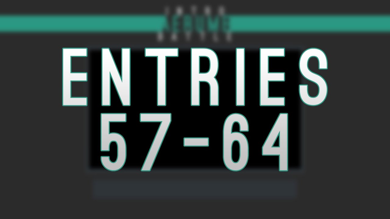 AEB Entries 57-64 ▪ AEB 2016
