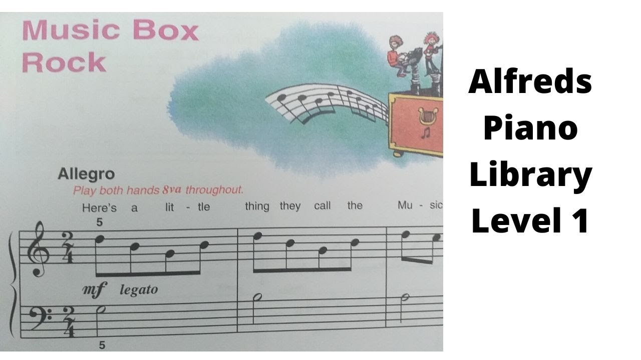 Music Box Rock (Alfreds Piano Library lev 1 )