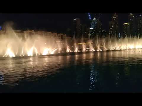 The Dubai Mall --World's largest dancing fountain,Show Timings, open hours and video location ... Se