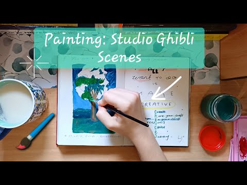 Drawing Studio Ghibli Scenes - Fan Art | Creativehailes