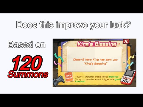 Better luck with King's Blessing? 120 Elite Tickets for event. One Punch Man The Strongest